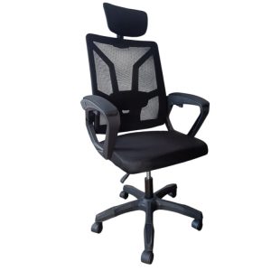 Silla Ergonómica con Reposacabeza y Respaldo Transpirable - Cadi